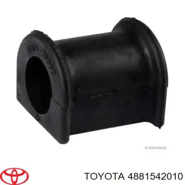 4881542010 TOYOTA casquillo de barra estabilizadora delantera