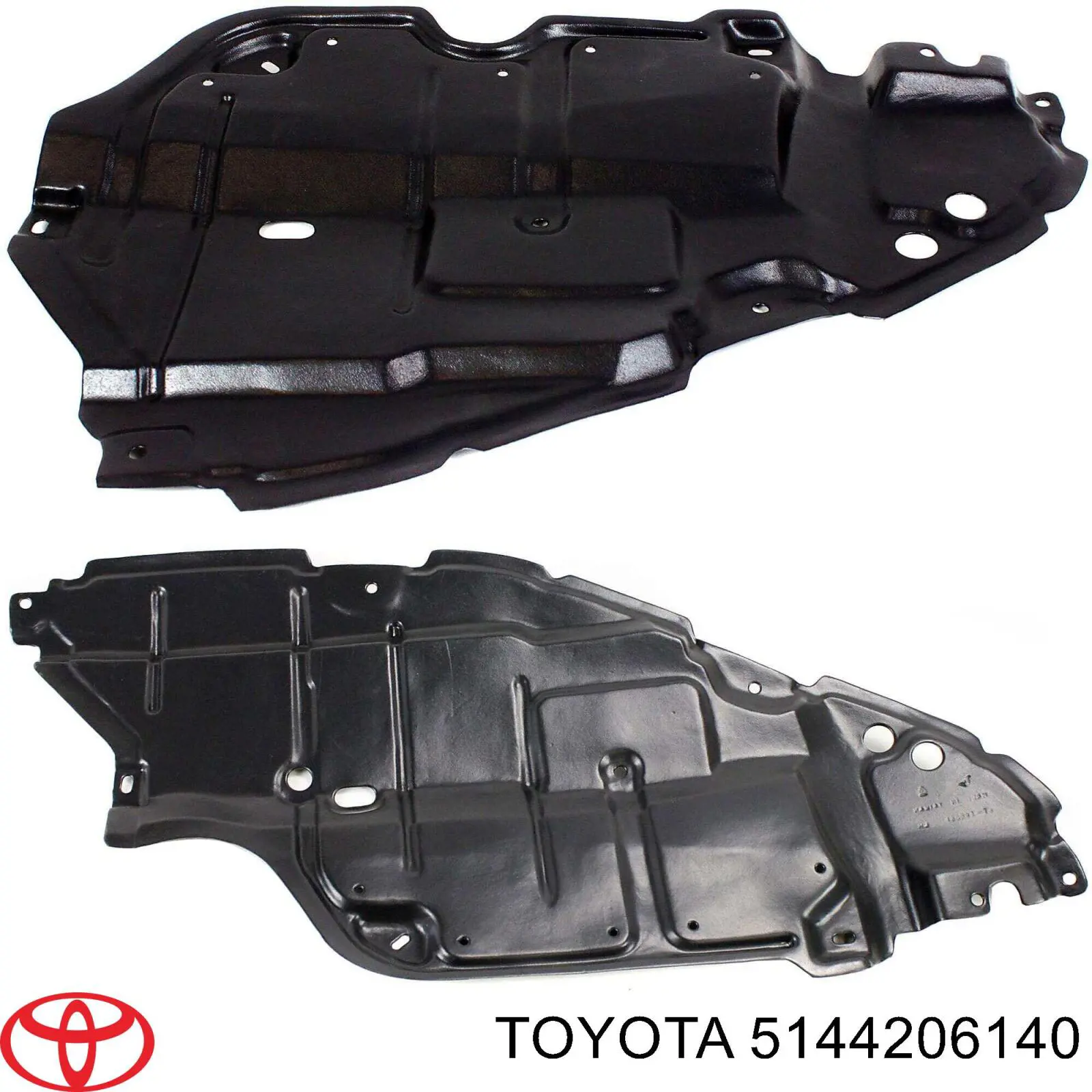 5144206140 Toyota protección motor izquierda