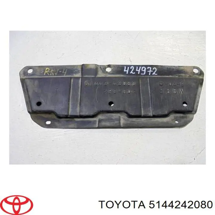 5144242080 Toyota protección motor trasera