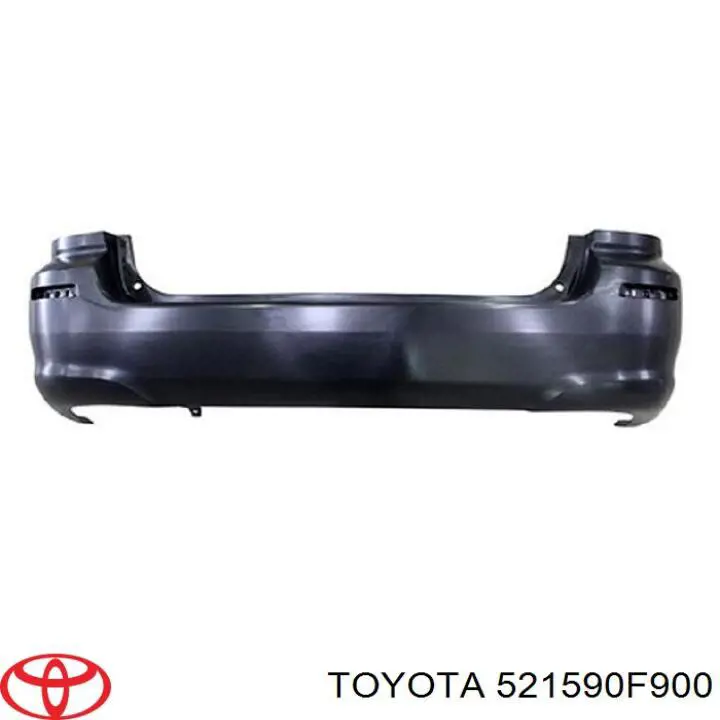 521590F900 TOYOTA Parachoques trasero