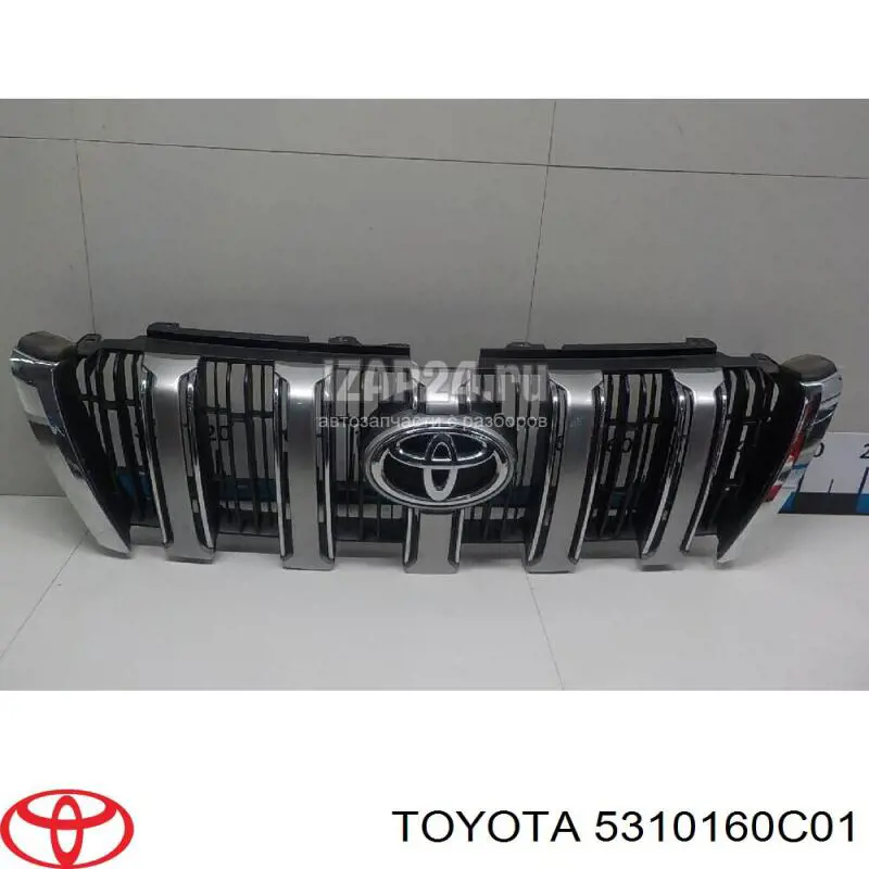 53101-60C01 Toyota panal de radiador