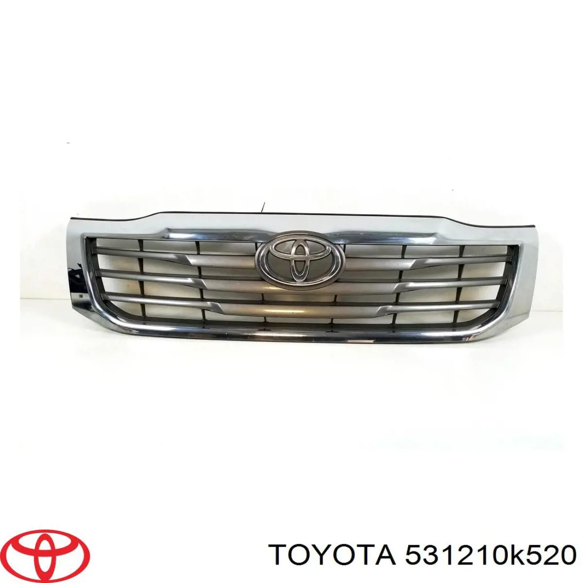 531210K520 TOYOTA Moldura de rejilla de radiador