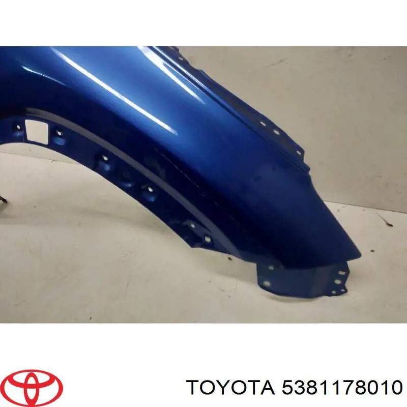 5381178010 Toyota guardabarros delantero derecho