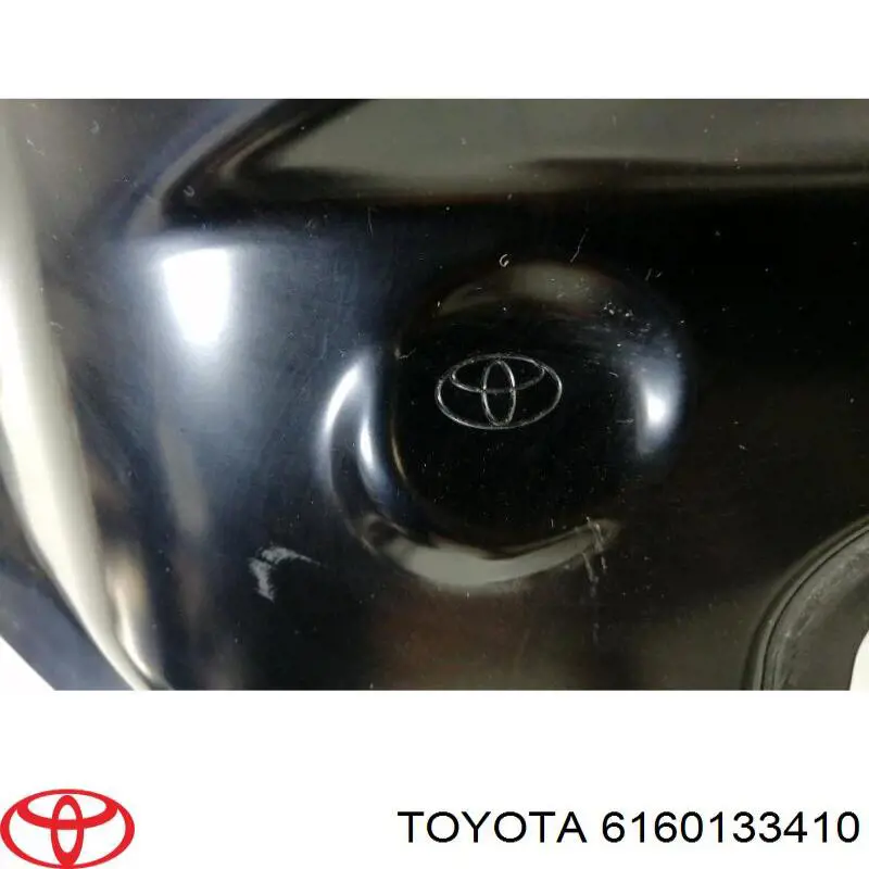 6160133410 TOYOTA guardabarros trasero derecho