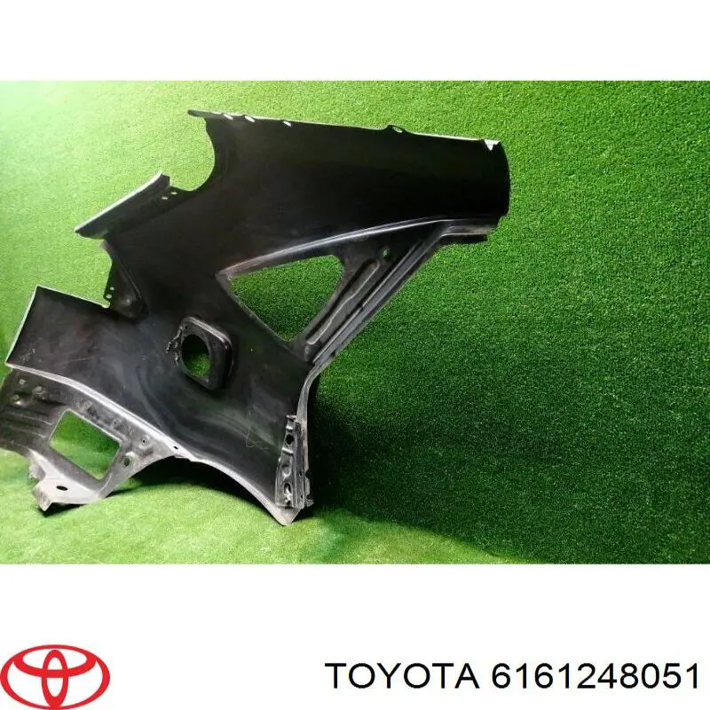 6161248050 Toyota guardabarros trasero izquierdo