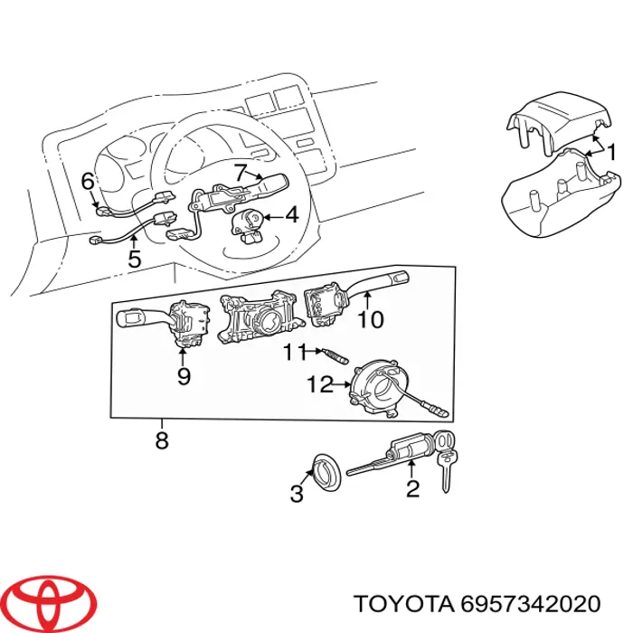 6957342020 Toyota mejor precio para Avtopro