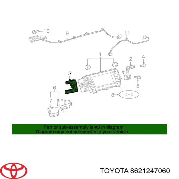 8621247060 TOYOTA - repuestos Toyota a precio barato
