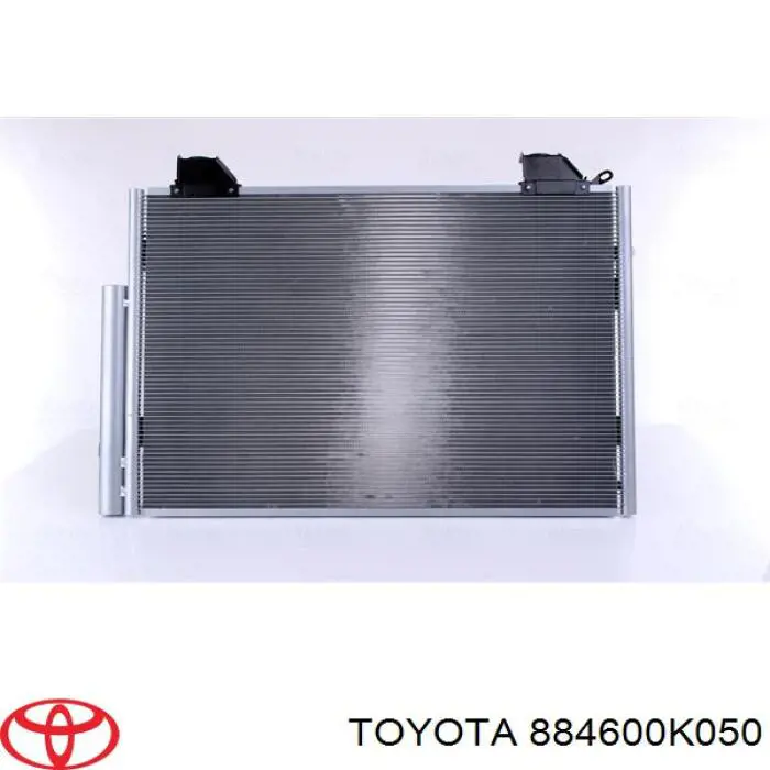 884600K010 TOYOTA Condensador aire acondicionado