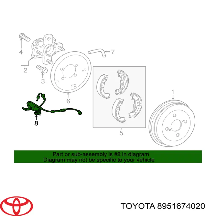 8951674020 Toyota mejor precio para Avtopro