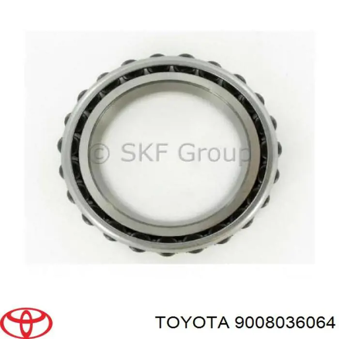 9008036064 Toyota cojinete de rueda trasero interior