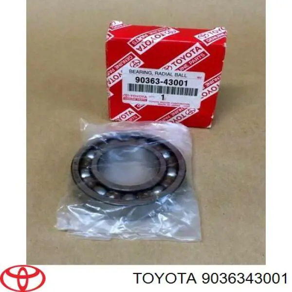 90363-43001 TOYOTA Cojinete del diferencial del eje delantero