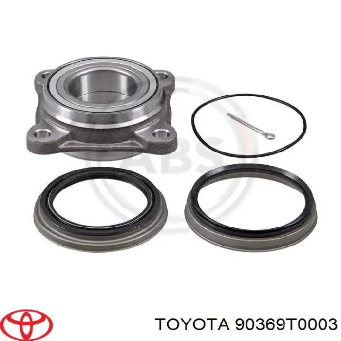 90369T0003 TOYOTA Cojinete de rueda delantero