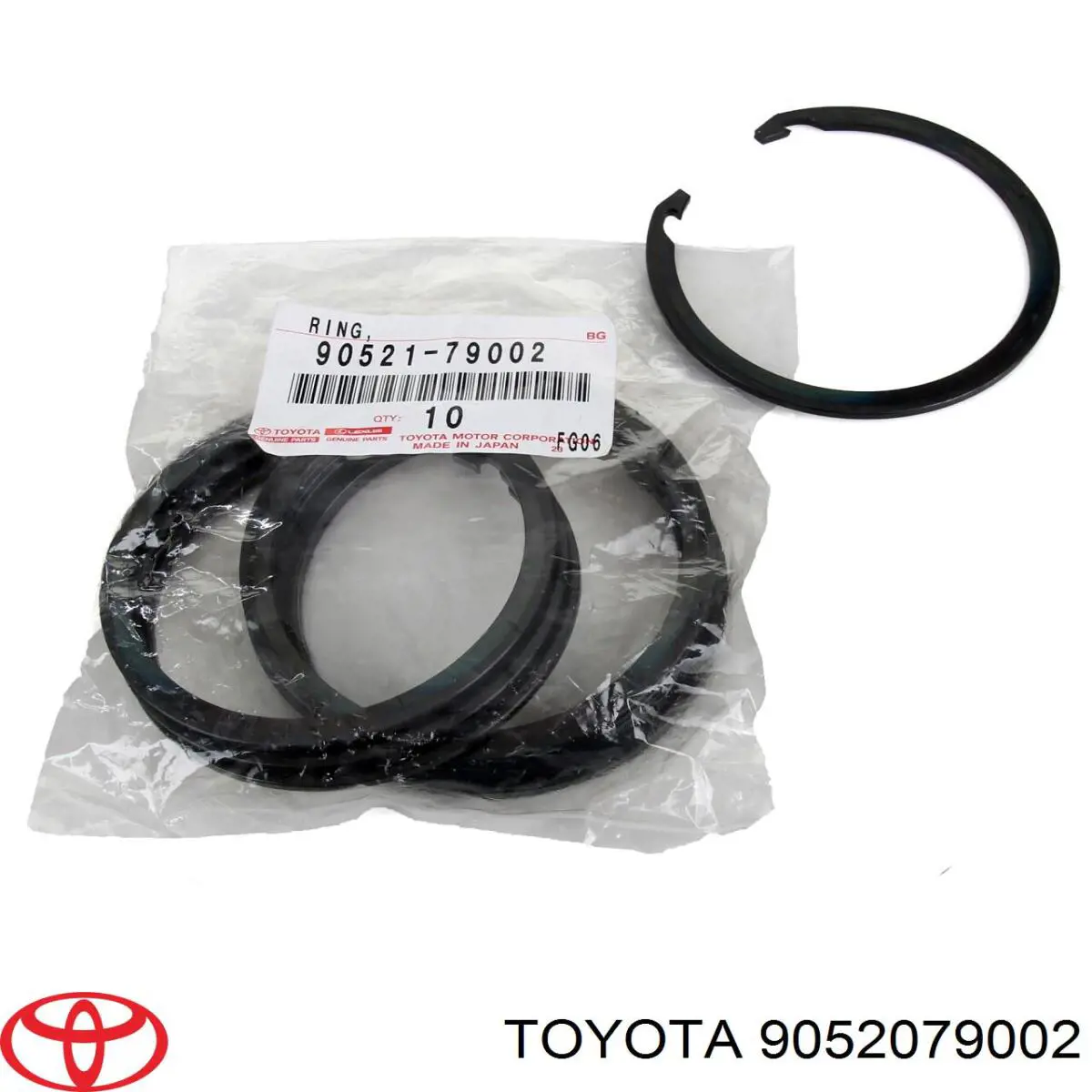 9052079002 Toyota anillo de retención de cojinete de rueda