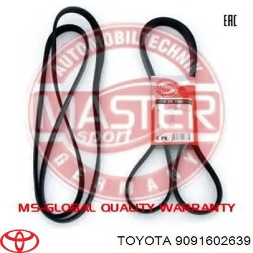 9091602639 Toyota correa trapezoidal