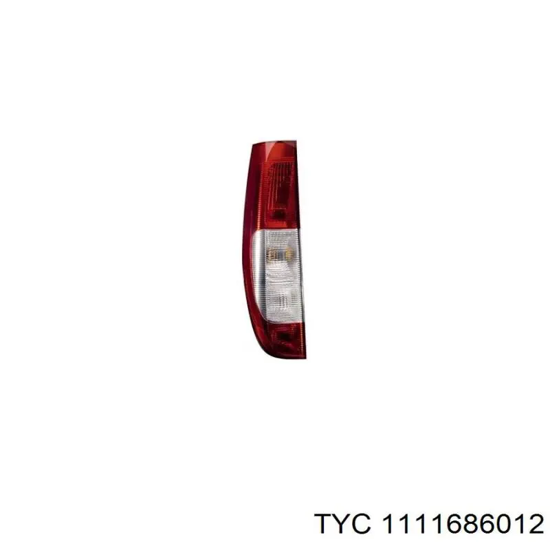 6398200164 Mercedes piloto posterior izquierdo