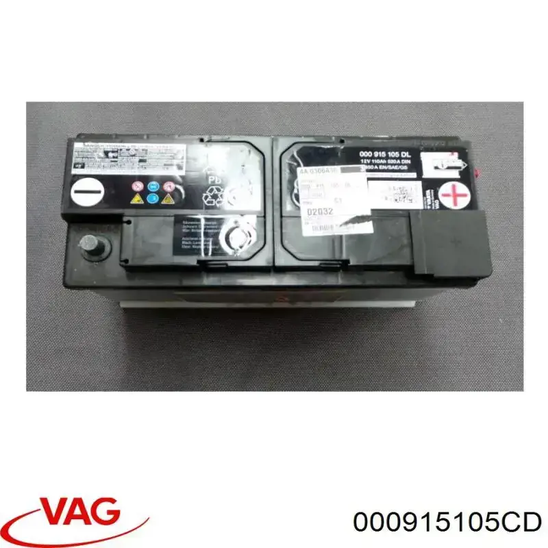 Batería VAG 000915105CD