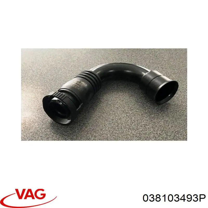 038103493P VAG tubo de ventilacion del carter (separador de aceite)