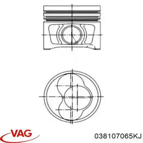 038107065KJ VAG - repuestos VAG a precio barato