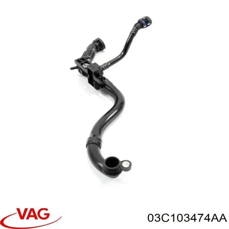 03C103474AA VAG Tubo de ventilación del cárter