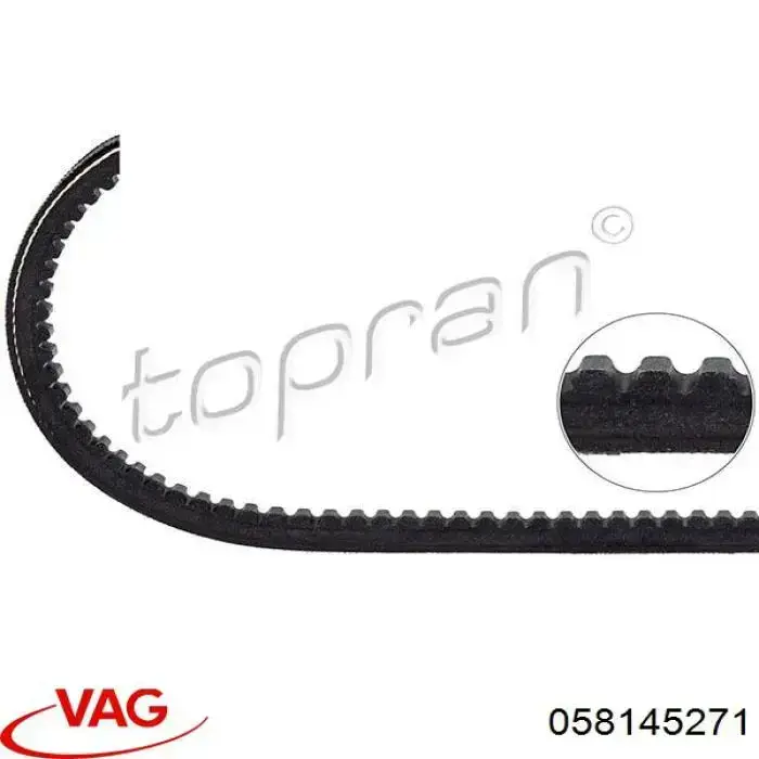 058145271 VAG correa trapezoidal