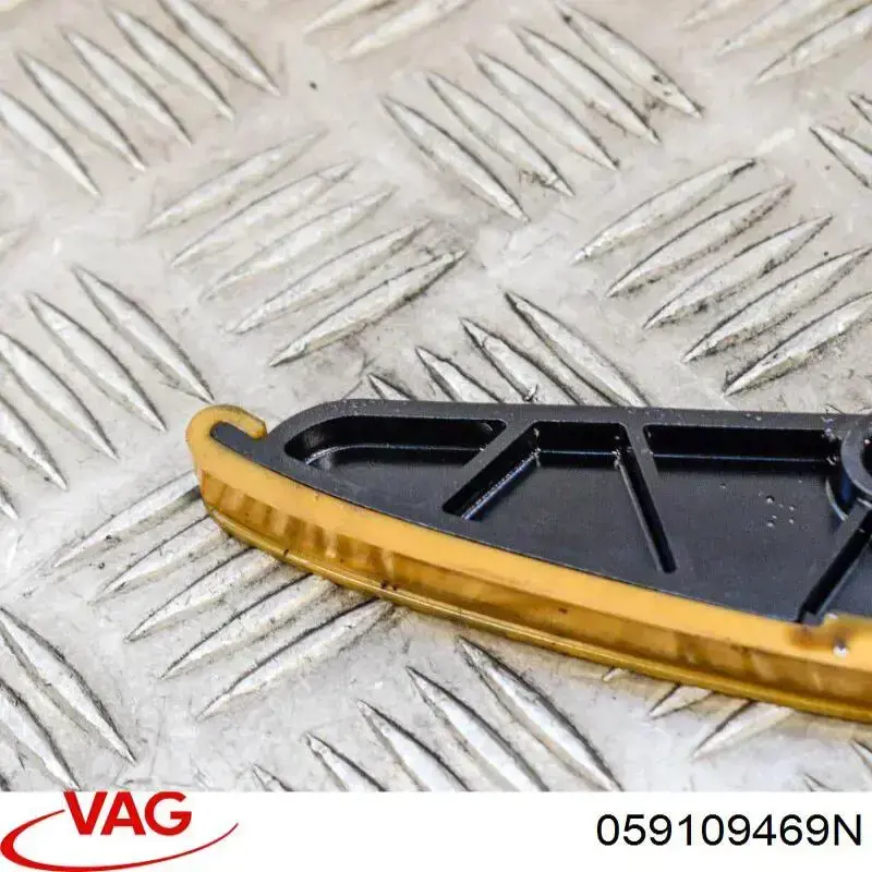 059109469N VAG carril de deslizamiento, cadena de distribución derecho ...
