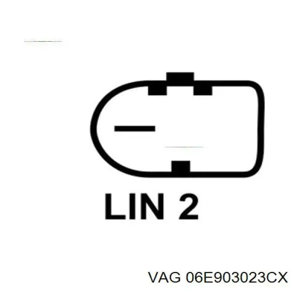 06E903023CX VAG alternador