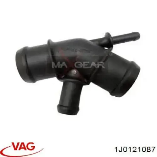 1J0121087 VAG brida del sistema de refrigeración (triple)