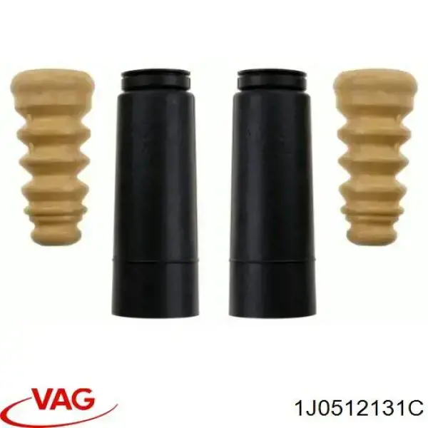 1J0512131C VAG almohadilla de tope, suspensión trasera