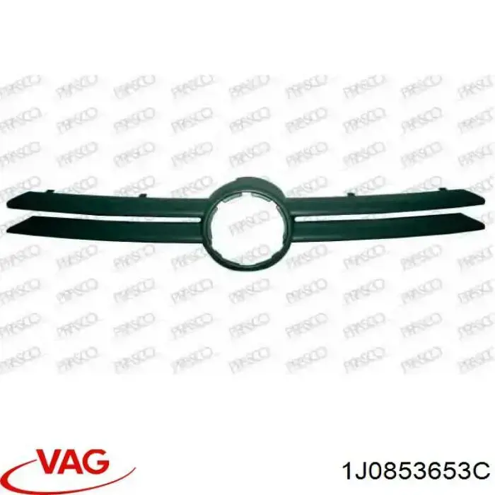 1J0853653C VAG panal de radiador