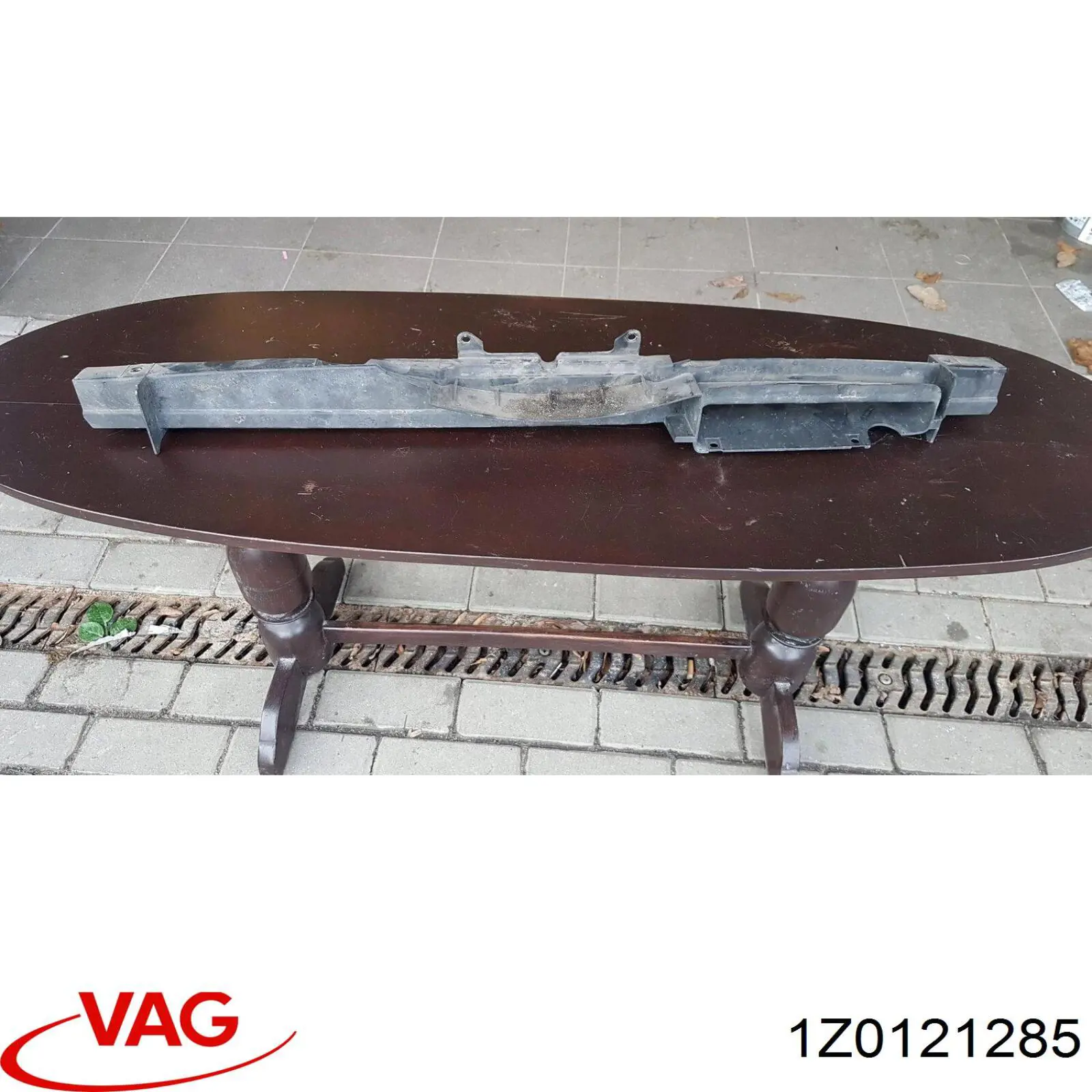 1Z0121285 VAG deflector de aire, radiador, superior