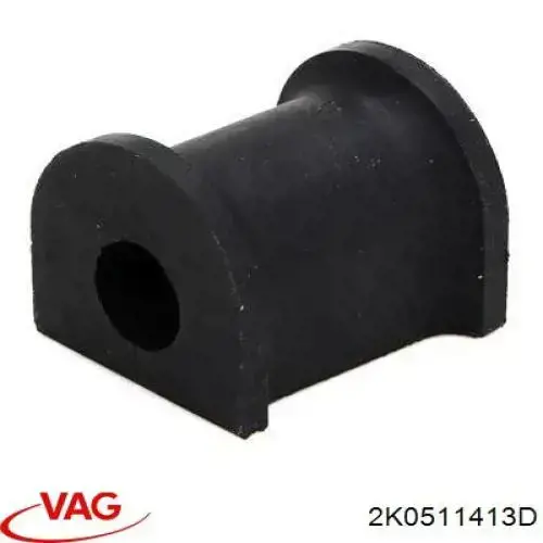 2K0511413D VAG casquillo de barra estabilizadora trasera