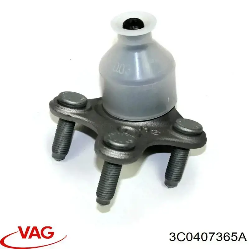 3C0407365A VAG Rótula de suspensión inferior izquierda