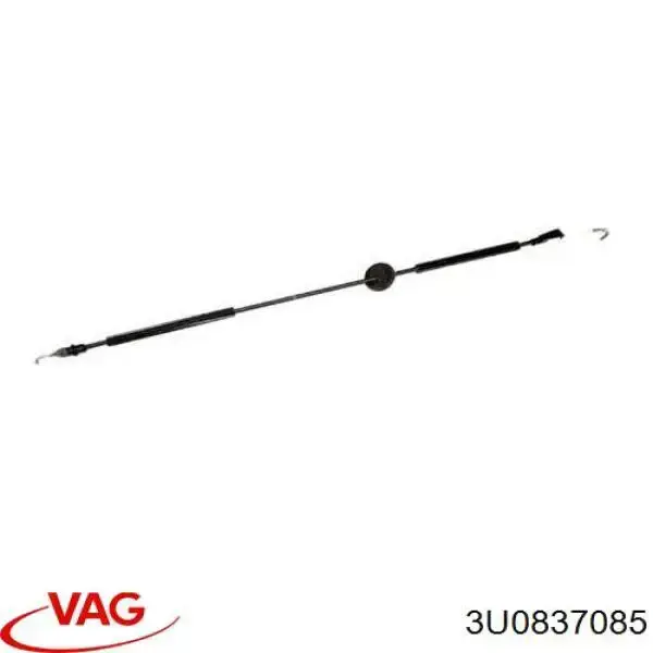 3U0837085 VAG Cable de accionamiento, desbloqueo de puerta delantera ...