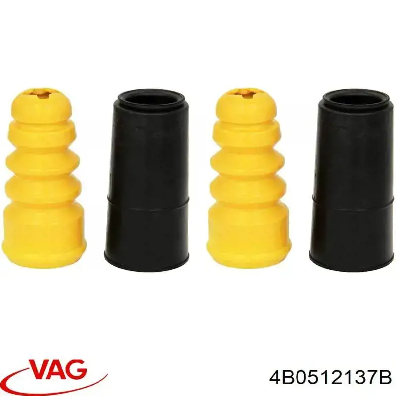 4B0512137B VAG Guardapolvo amortiguador trasero