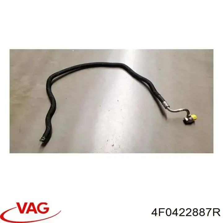 4F0422887R VAG manguera hidráulica, dirección,de depósito a bomba ...