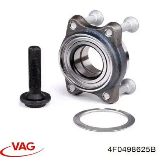 4F0498625B VAG Cojinete de rueda delantero/trasero