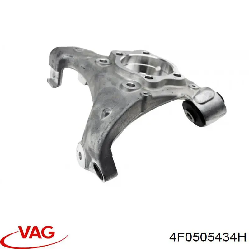 4F0505434H VAG muñón del eje, suspensión de rueda, trasero derecho