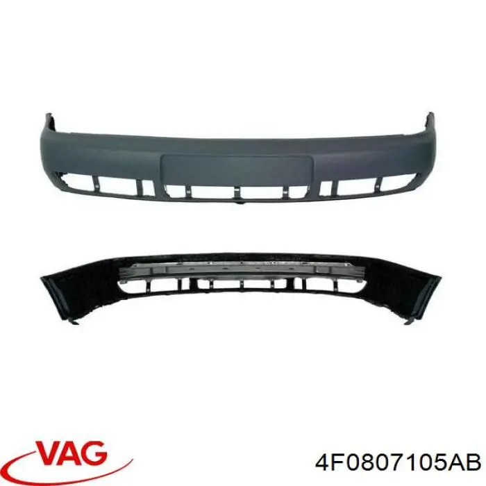 4F0807105AB VAG parachoques