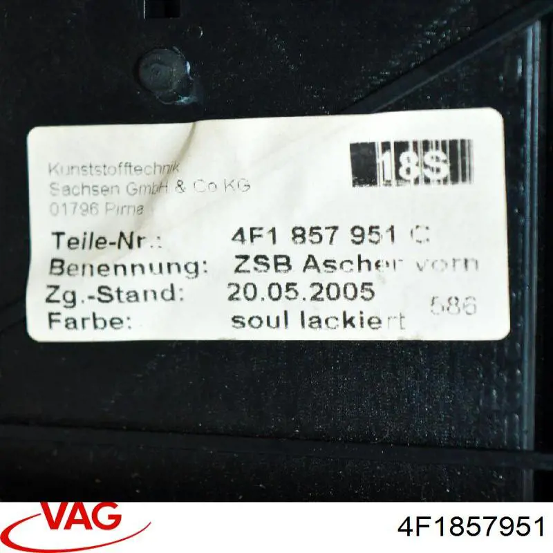 4F1857951 VAG - repuestos VAG a precio barato