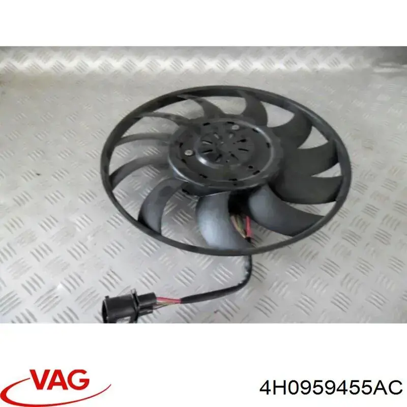 4H0959455AC VAG rodete ventilador, refrigeración de motor derecho