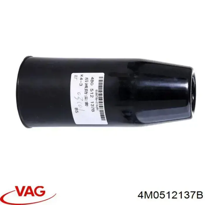 4M0512137B VAG Guardapolvo amortiguador trasero