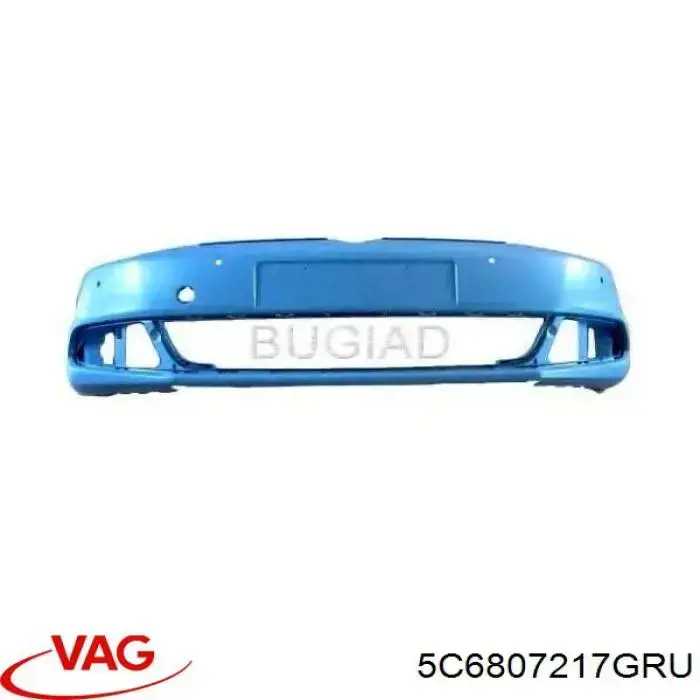 5C6807217GRU VAG parachoques delantero