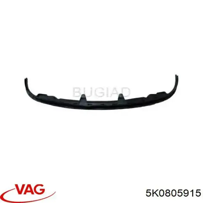 5K0805915 VAG soporte de alerón parachoques delantero