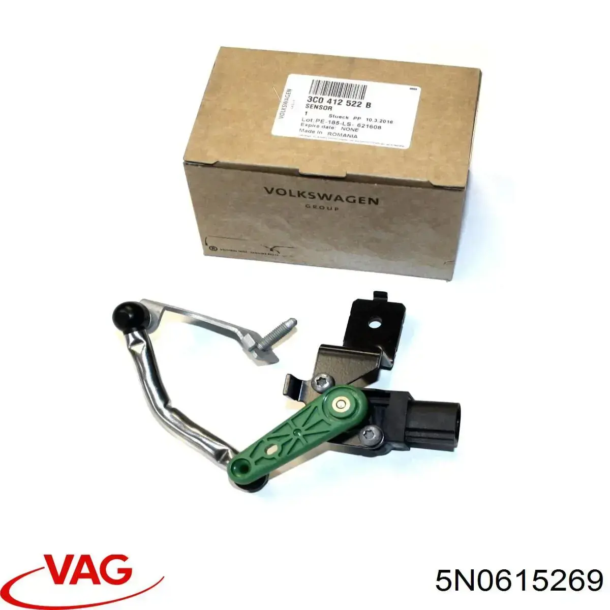 5N0615269 VAG conjunto de muelles almohadilla discos delanteros
