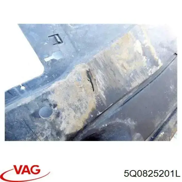 5Q0825201D VAG Revestimiento de los bajos, izquierdo