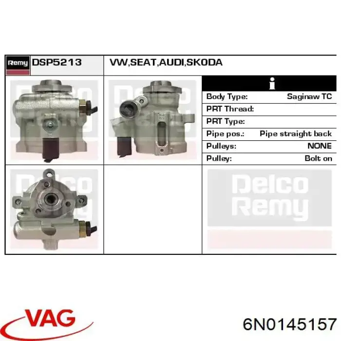 6N0145157 VAG Bomba de dirección