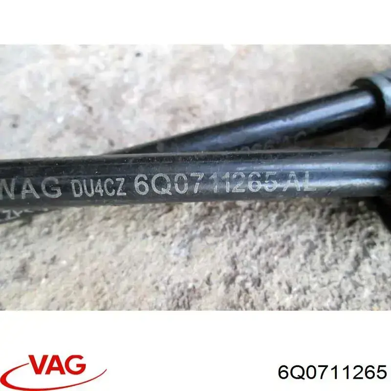 6R0711265D VAG cable de accionamiento, caja de cambios (selección de ...