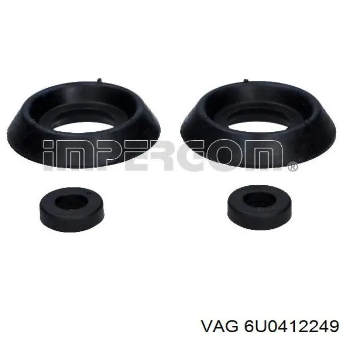 6U0412249 VAG Rodamiento amortiguador delantero