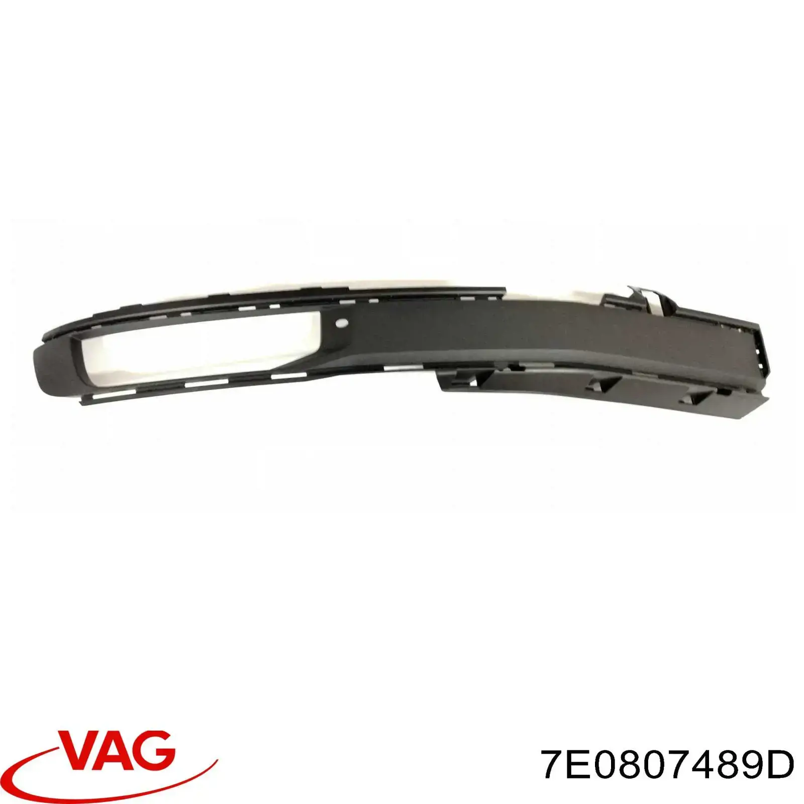 7E0807489D VAG rejilla de ventilación, parachoques trasero, izquierda