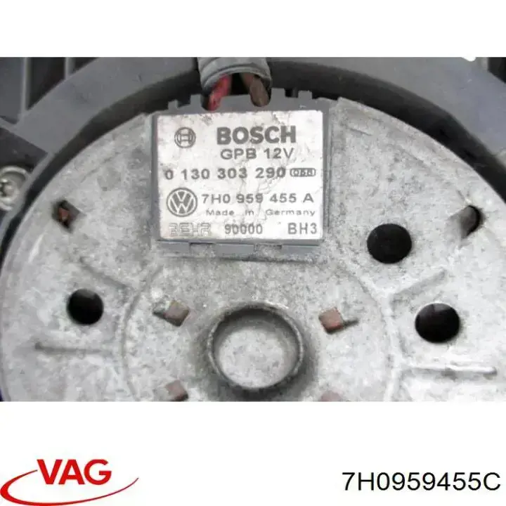 7H0959455C VAG ventilador del motor
